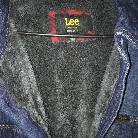 Lee | Jackets & Coats | New Mens Lee Fleece Lined Jean Jacket | Poshmark